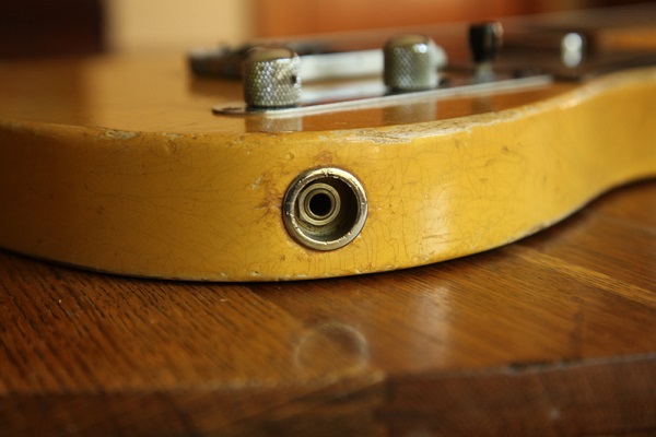 MILLED JACK CUP TELECASTER VINTAGE NICKEL