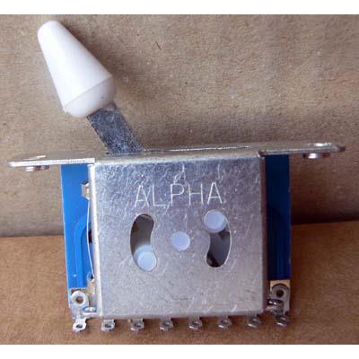 SELECTEUR STRAT ALPHA 5P FERME IMPORT EMBOUT STRAT