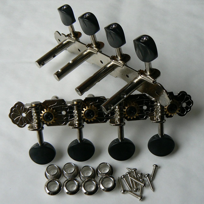 Machine heads Mandolin Nickel plated finish 25mm spacing